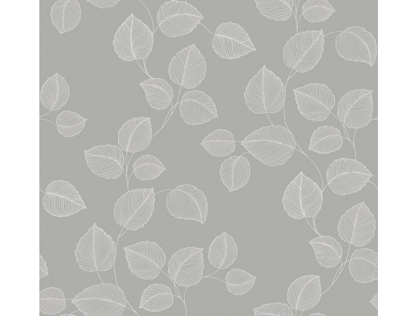 Linework Leaves - Wallquest