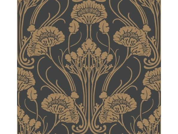 Nouveau Damask (Check Stock) - York Wallcoverings
