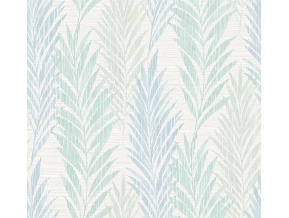 Tropical Textured Leaves - Wallquest