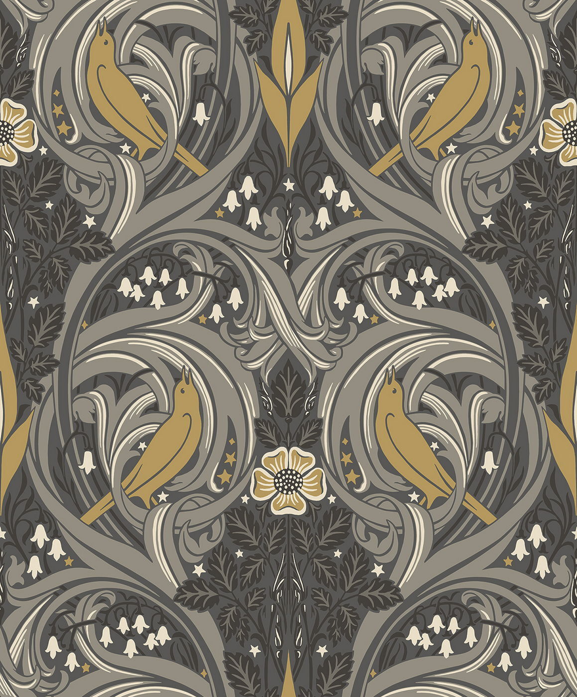 Bird Scroll - Wallquest