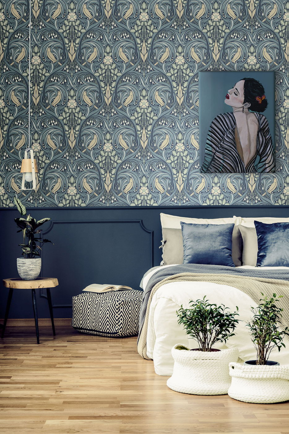 Bird Scroll - Wallquest