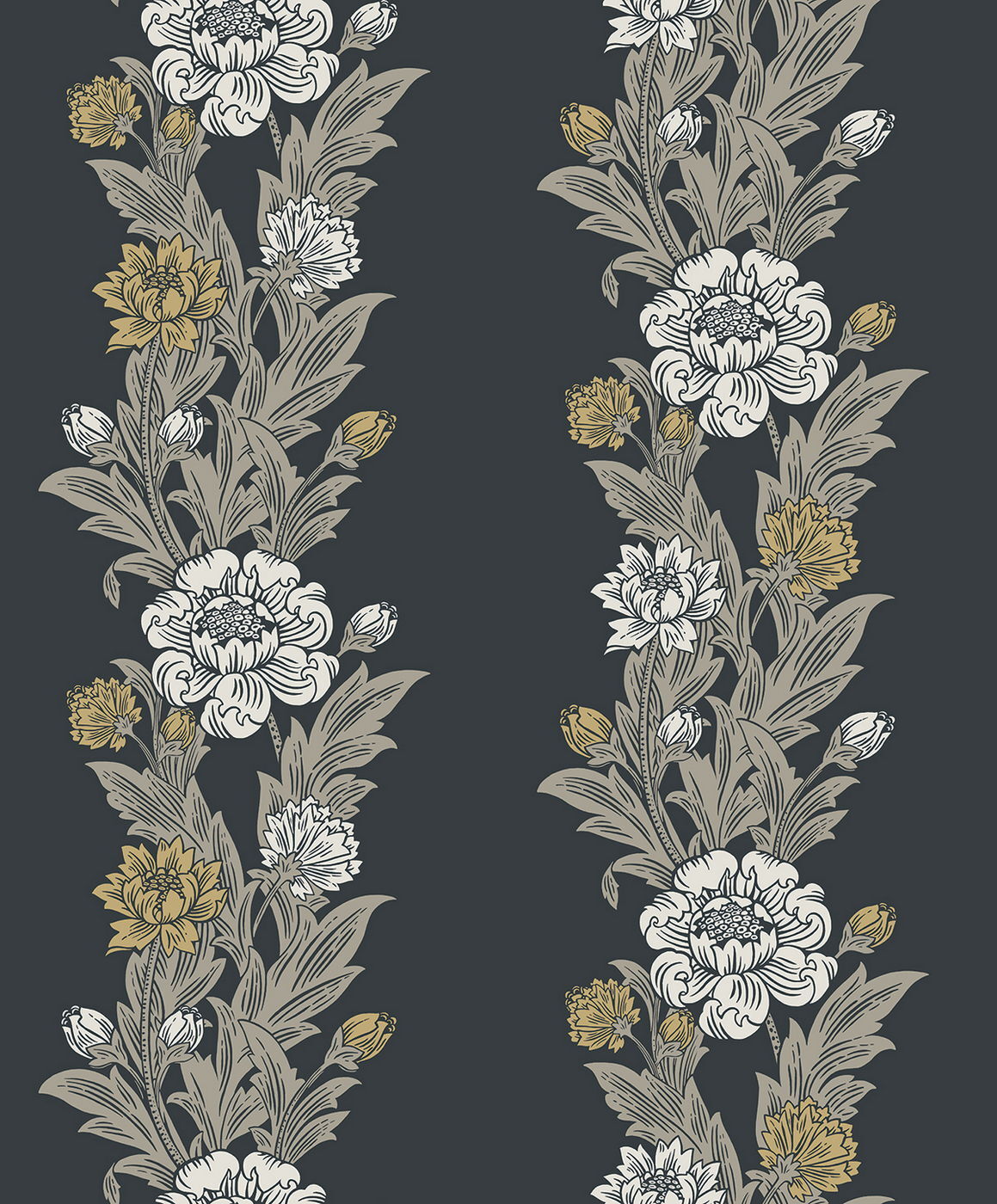 Blooming Stripe - Wallquest