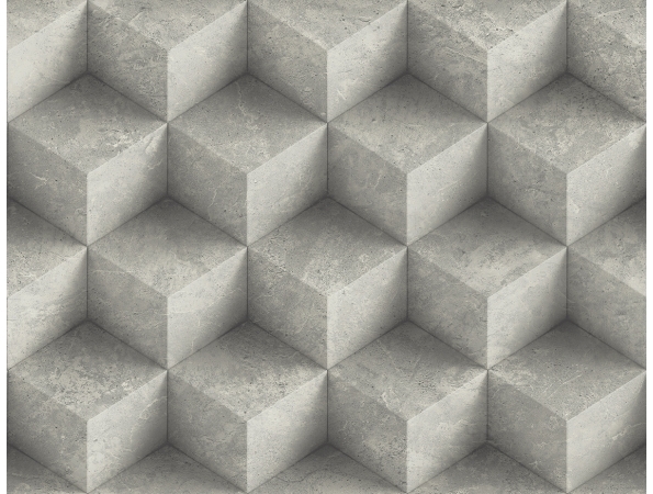 3D Concrete Diamonds - Wallquest