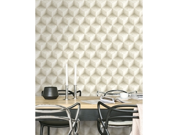 3D Concrete Diamonds - Wallquest